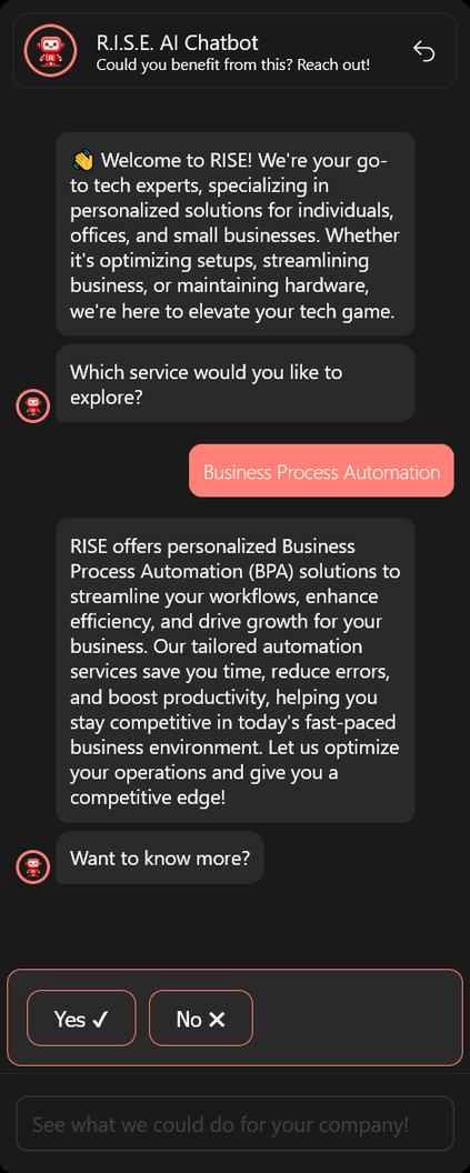 R.I.S.E. Technologies - Under Construction